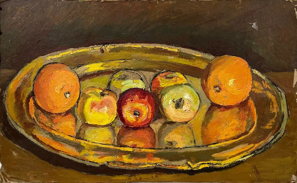 Interessantes Stillleben Gemälde mit Früchten | Kaufen auf Ricardo