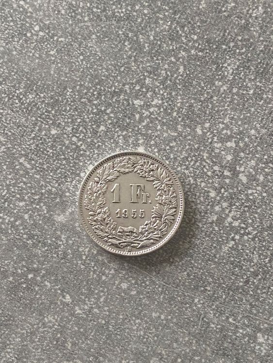 1 Franken 1955 sehr rar (Gebraucht) in Wallisellen für CHF 12 – mit Lieferung auf Ricardo kaufen