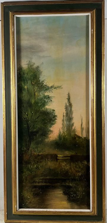 Antike Landschaft Gemälde , Unl.Sig. (Gebraucht) in Root für CHF 19 – mit Lieferung auf Ricardo ...