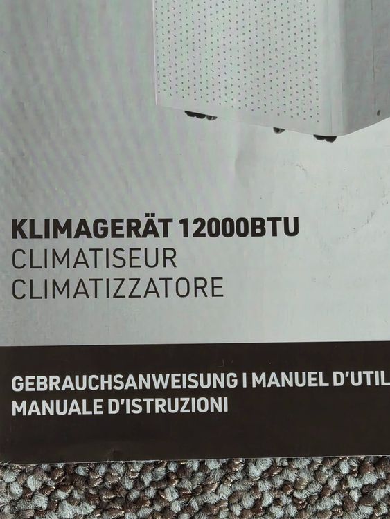 Ayce Mobiles Klimagerät | 12000 BTU Klimaanlage Klima (Gebraucht) in ...