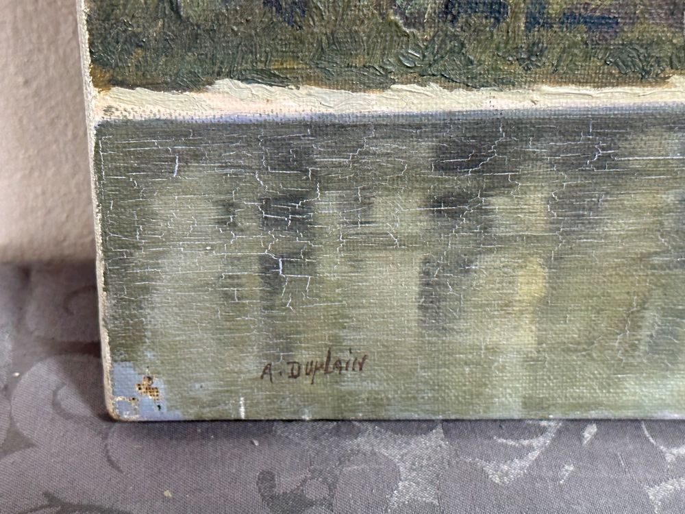 Albert DUPLAIN (1890-1978) Tableau peinture sur toile signé | Kaufen ...