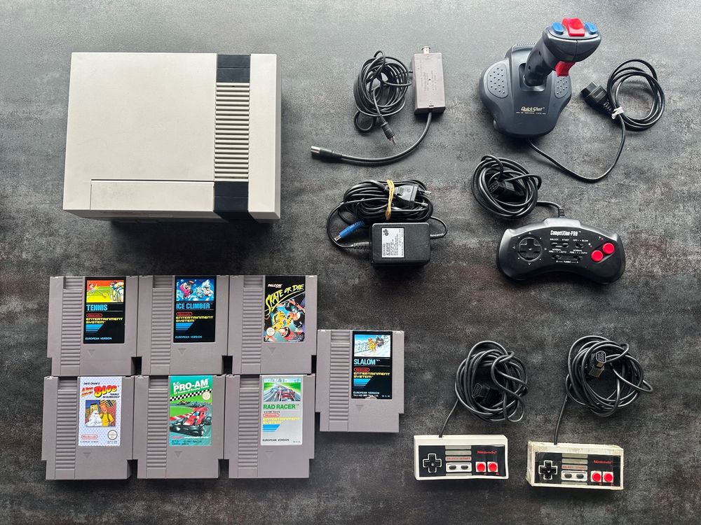 Nintendo NES mit 7 Spielen und Zubehör (Gebraucht) in Kaiseraugst für ...