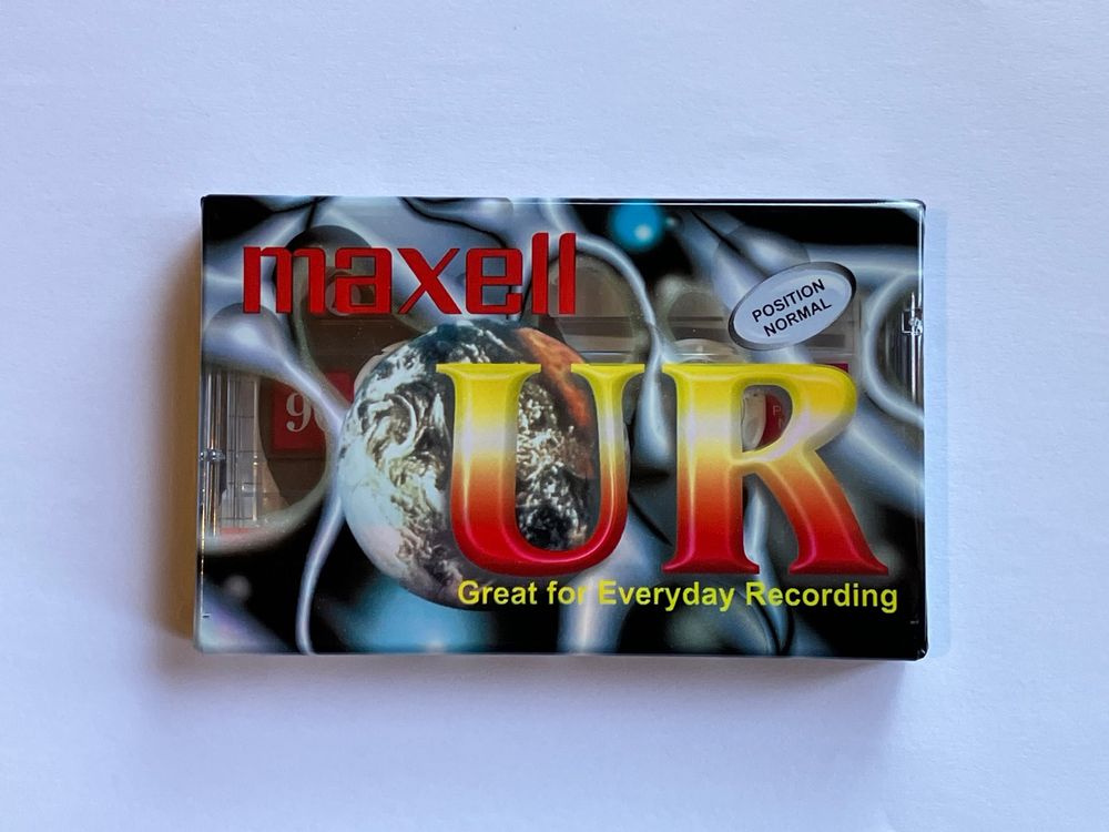 MAXELL UR 90 cassette audio vierge NEUVE (Neu und originalverpackt) in ...