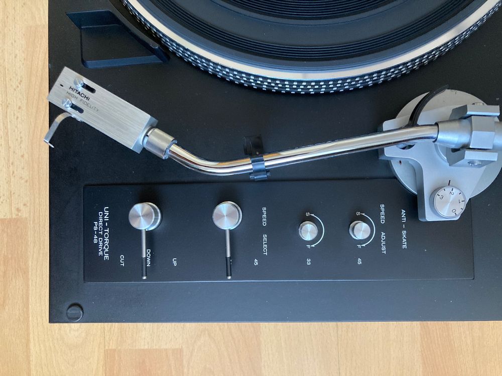 Hitachi PS 48 Plattenspieler | Kaufen auf Ricardo