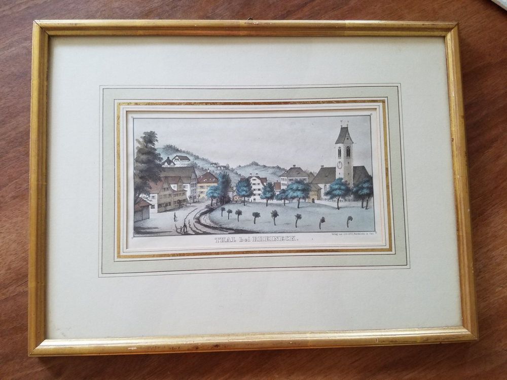 Thal bei Rheineck Stich | Kaufen auf Ricardo