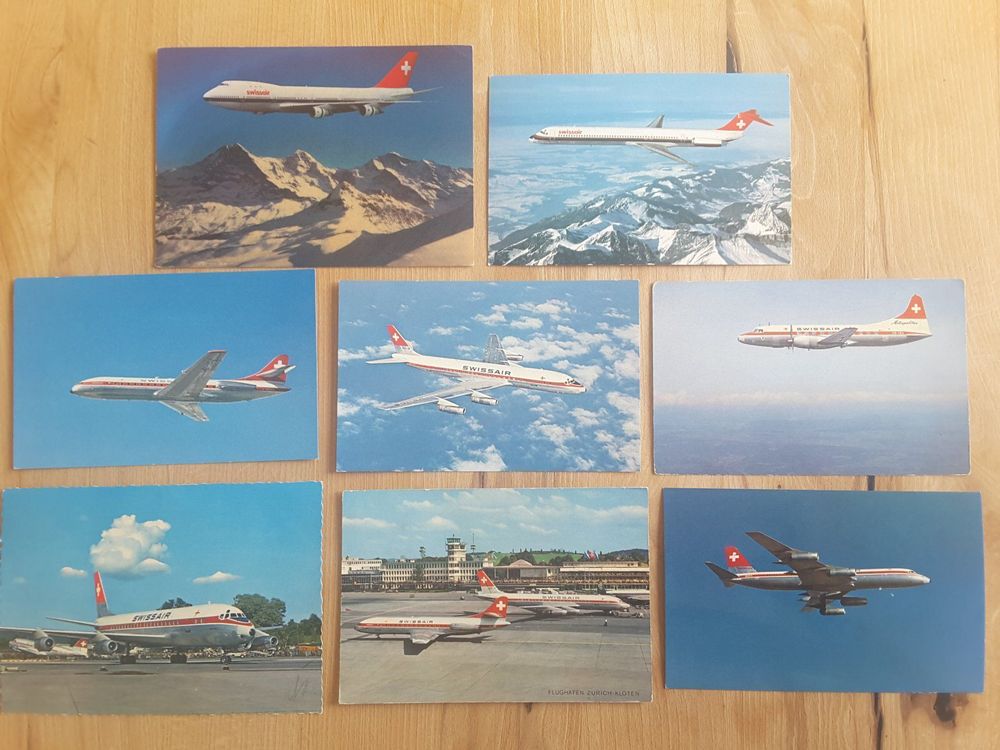 ^Swissair , Aviatik AK Lot (Gebraucht) in Reichenburg für CHF 12 – mit ...