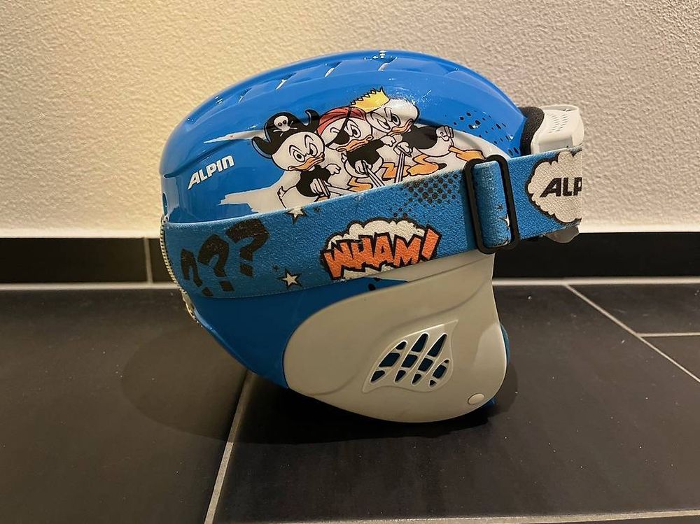 Skihelm und -Brille für Kinder, Grösse 51-55 (Gebraucht) in Steffisburg ...