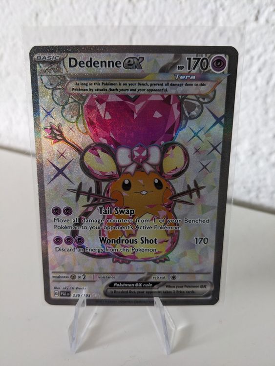 Pokemon Paldea Evolved - Dedenne EX 239/193 ( EN ) ab 1Fr (Neu und ...