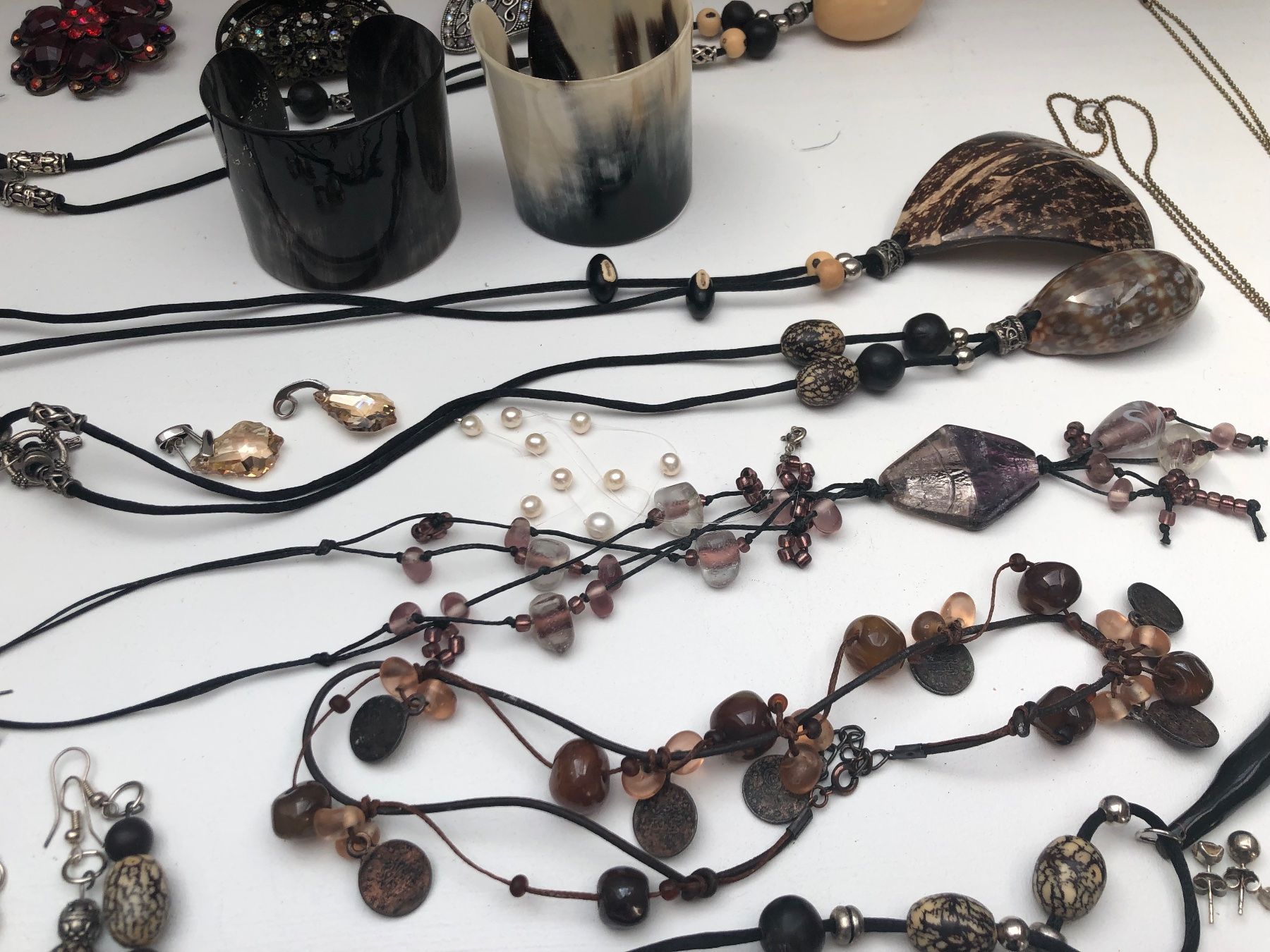 Diverse schmuck Kette Ohrringen Armbande ca 50 Stuck (Gebraucht) in ...