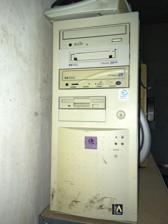 Antiker Computer- Turm / PC-Tower | Kaufen auf Ricardo