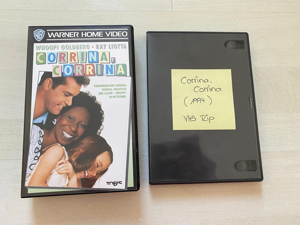 VHS Kassette + Dvd Corrina, Corrina (1994) Whoopi Goldberg (Gebraucht ...
