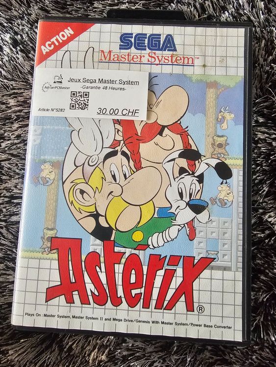 Jeux Master System Asterix (Gebraucht) in Grimisuat für CHF 20 – mit ...