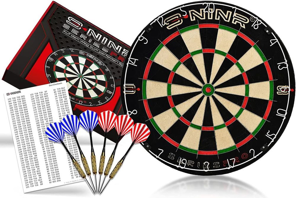 Dartscheibe Dart Set 6 Darts Original Turnier Abmessungen | Kaufen auf ...