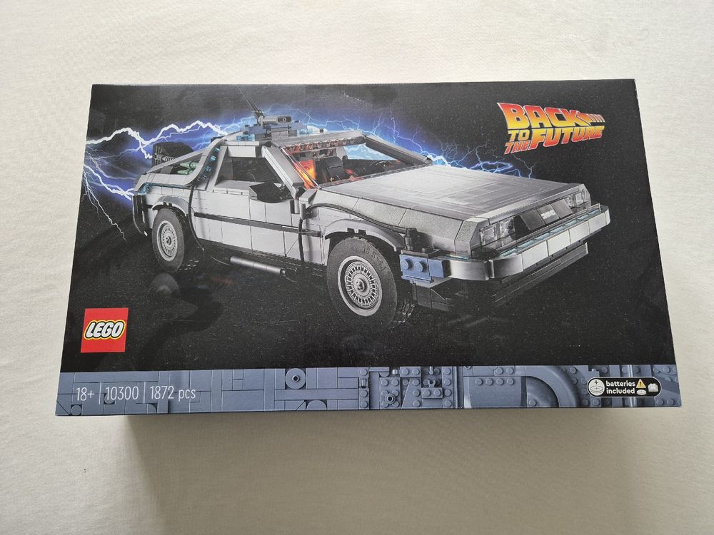 Lego 10300 Neu De Lorean Back to the Future (Neu und originalverpackt ...