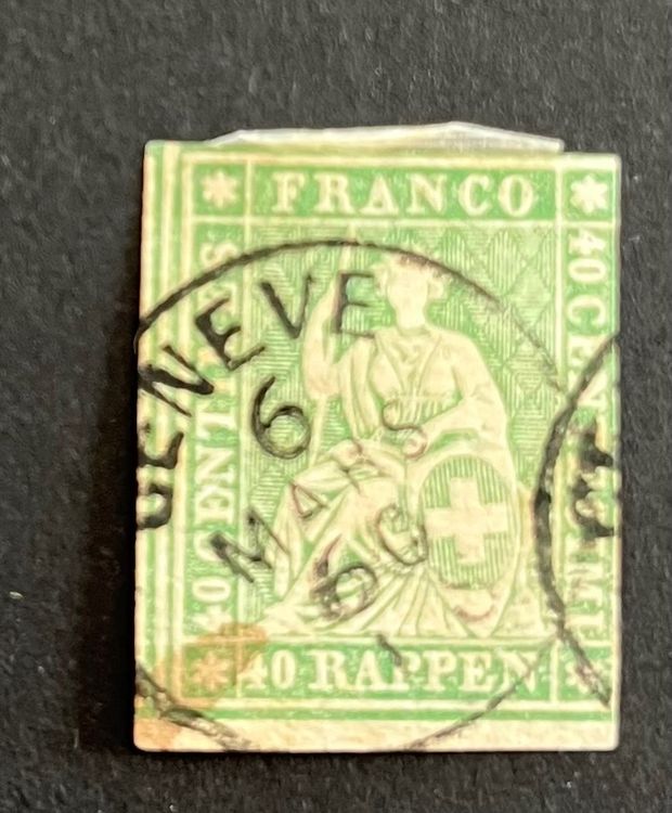 Strubel 26G Cat. 120.- Obl. GENÈVE | Kaufen auf Ricardo