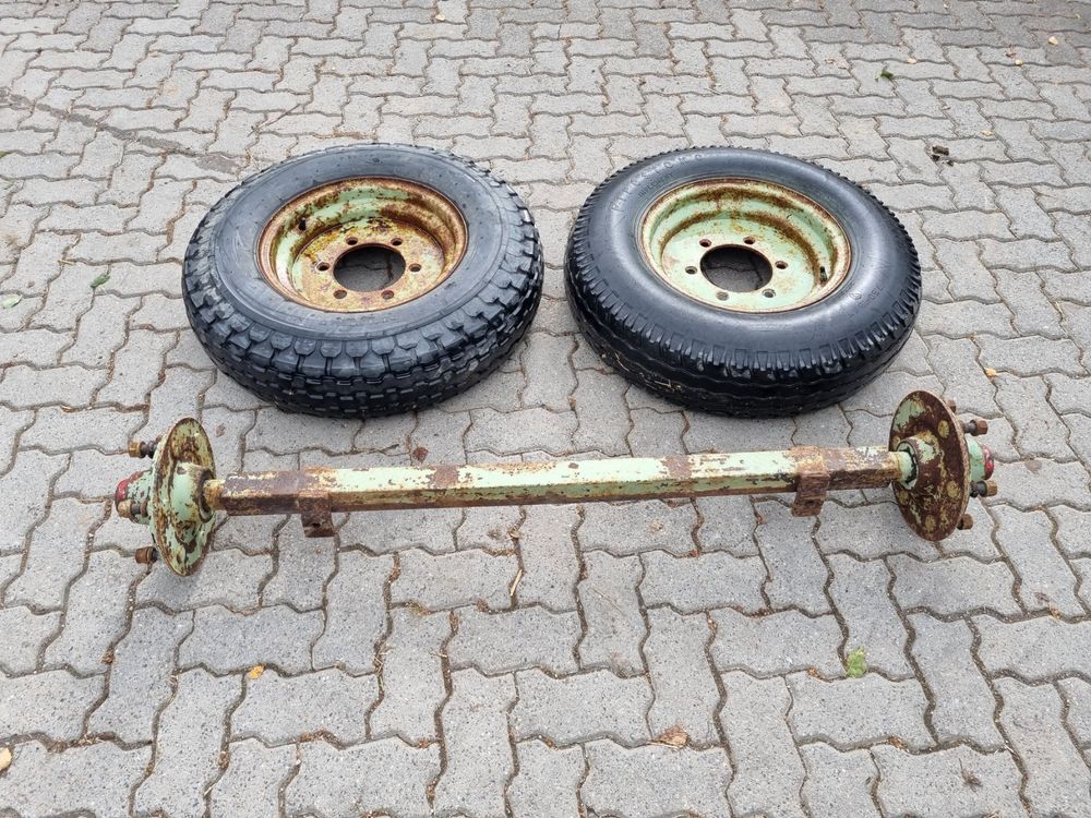 Achse mit Rädern (Gebraucht) in kallnach für CHF 4 – nur Abholung auf ...