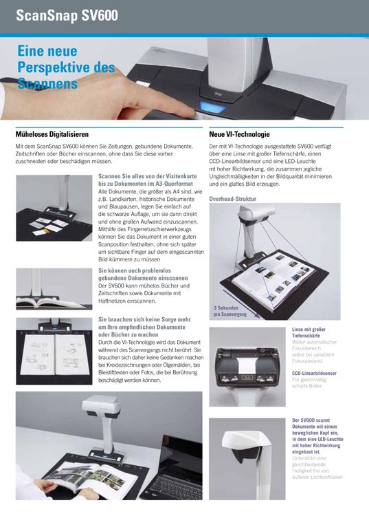 Fujitsu Scansnap SV600 | Kaufen auf Ricardo