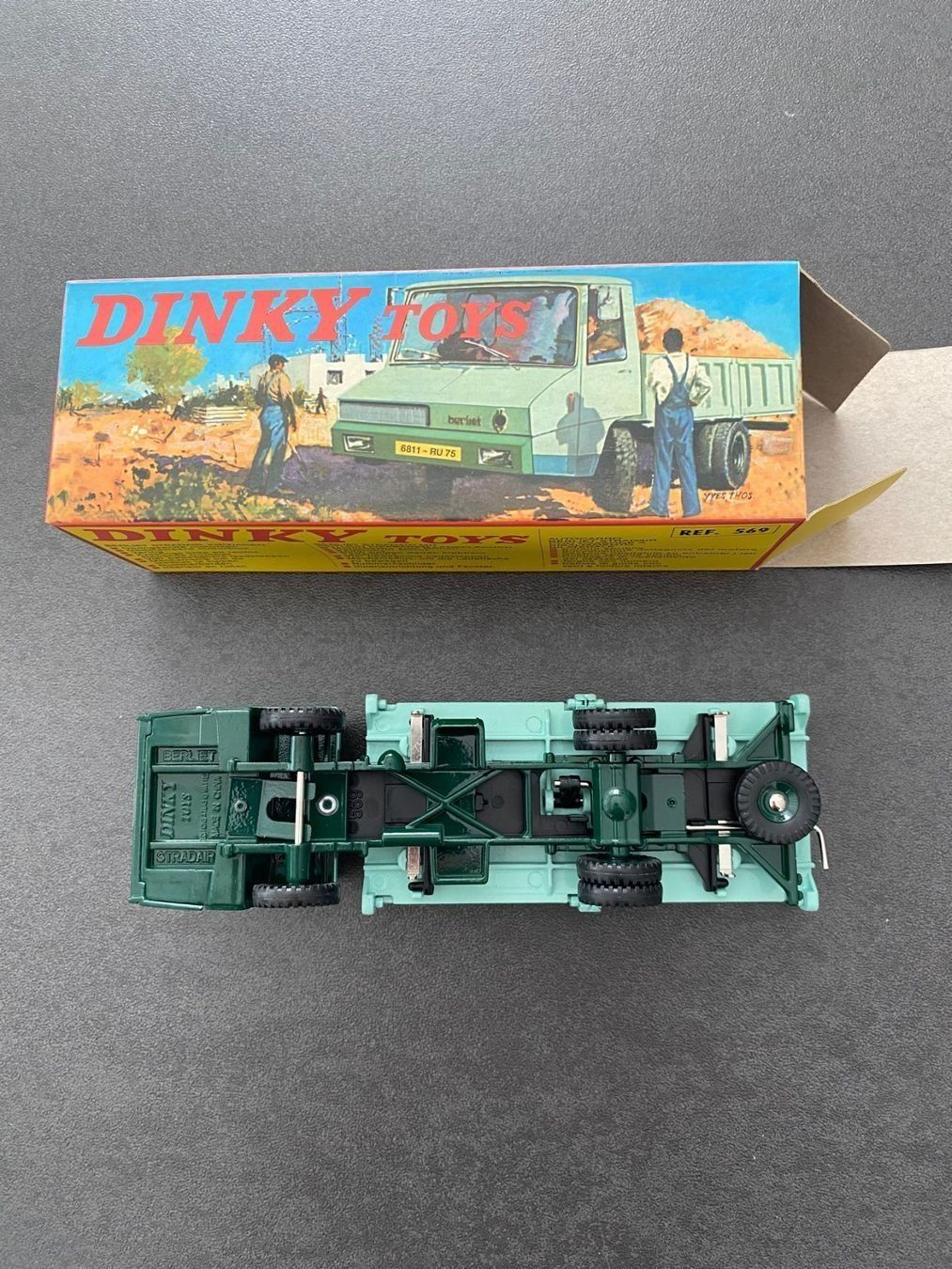 Dinky Toys Atlas Berliet Stradair benne basculante, neuf (Neu (gemäss ...