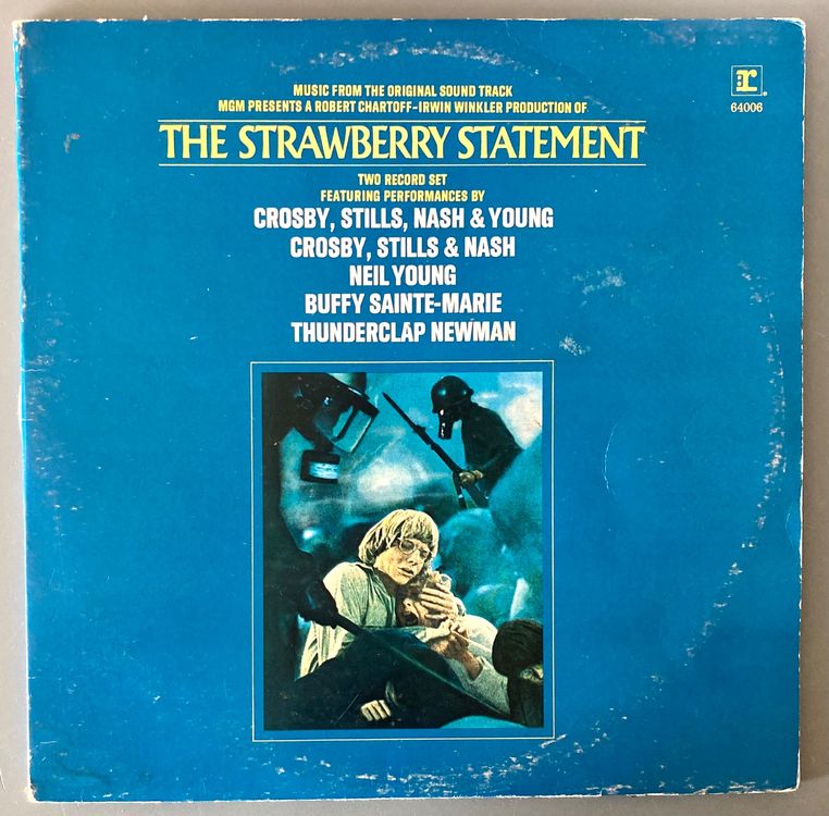 MUSIQUE DE FILM - THE STRAWBERRY STATEMENT (D'occasion) à Poliez-Pittet ...