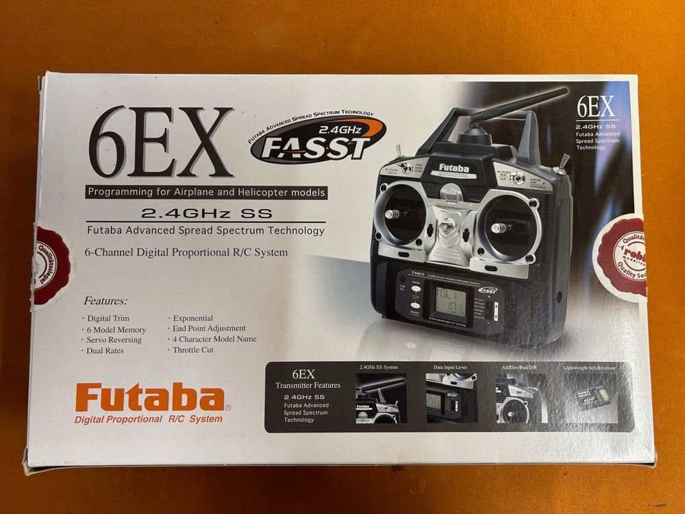 Futaba Sender T6EX Fasst mit Akku (Gebraucht) in Rickenbach b. Wil für ...