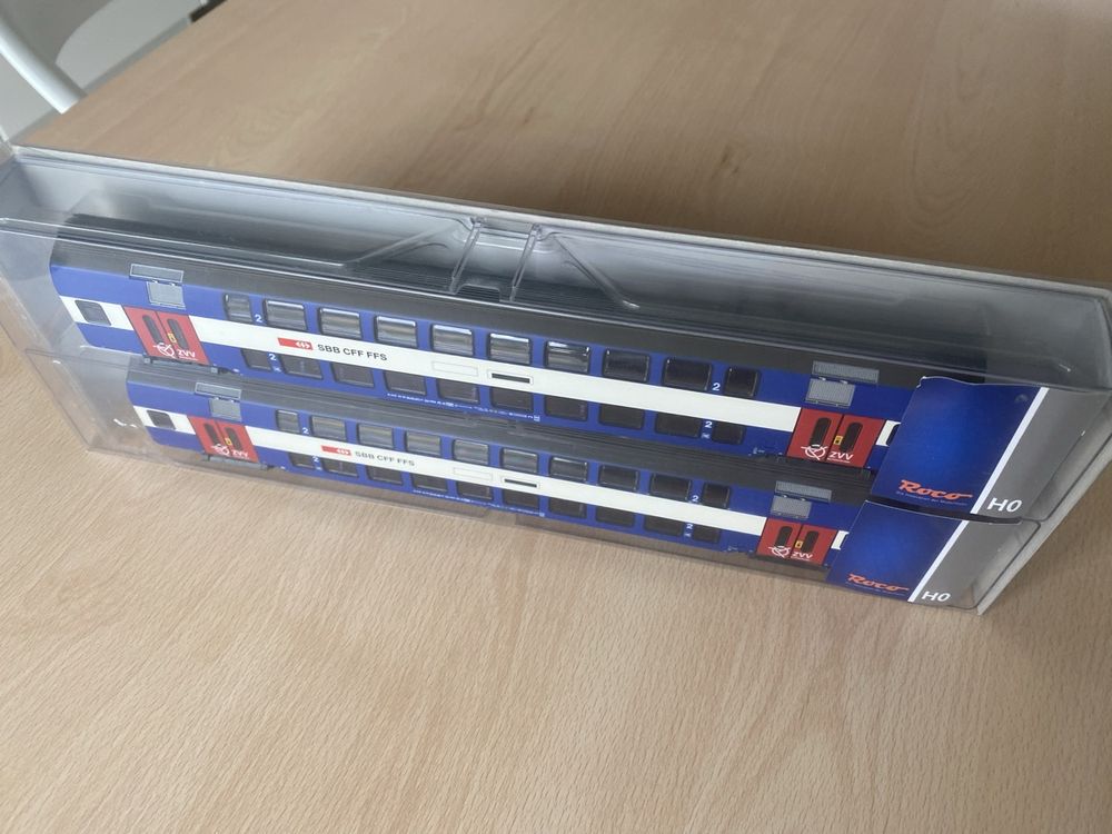 Roco HO 64131 SBB ZVV Set Doppelstockwägen | Kaufen auf Ricardo