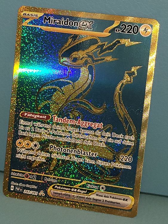 Pokemon Paldeas Schicksale Miraidon ex DE ⚠️über 200 Karten | Kaufen ...