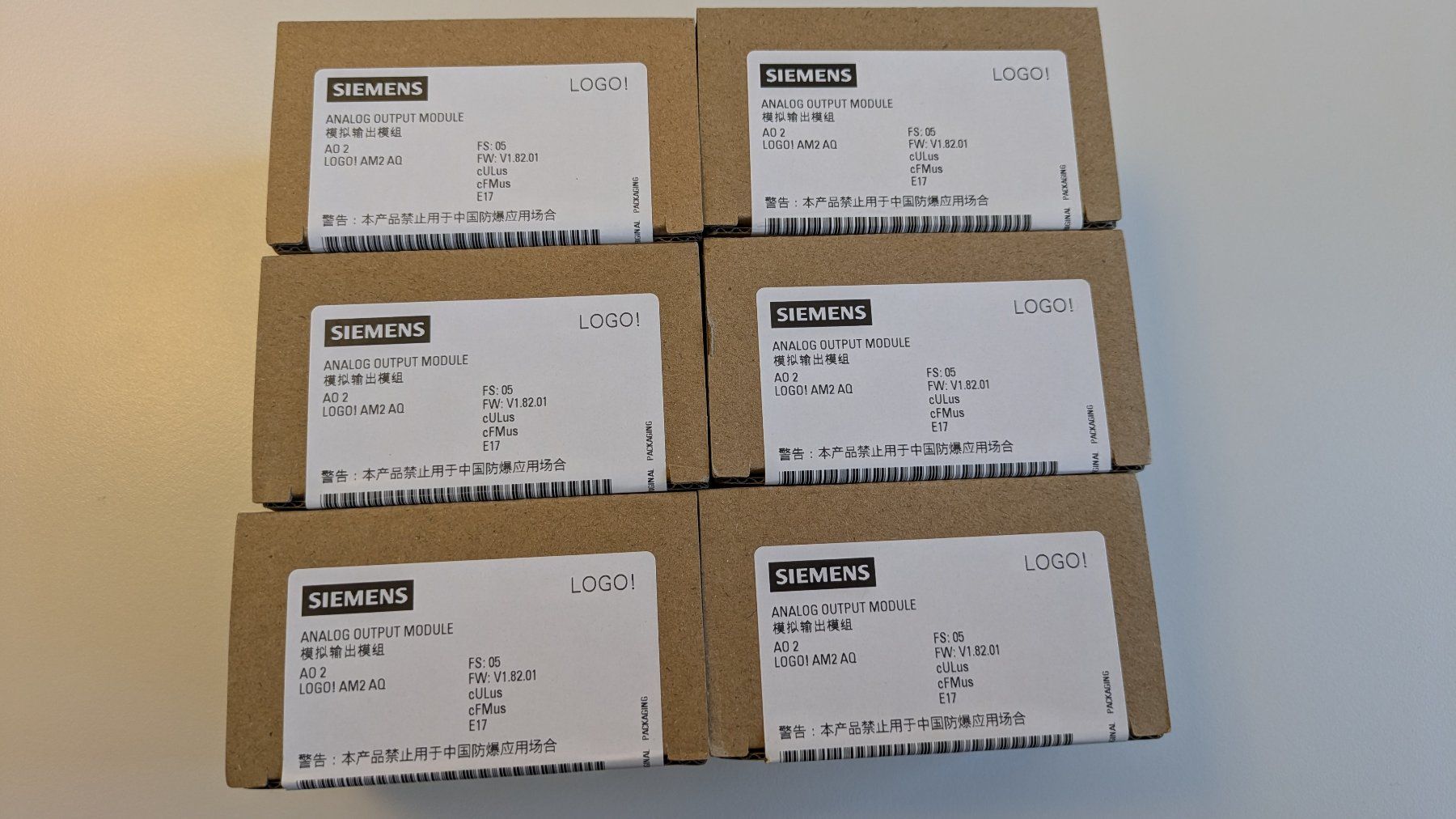 Siemens LOGO! AM2 AQ, Analog Output Module, Neu, 5 Stk (Neu und ...