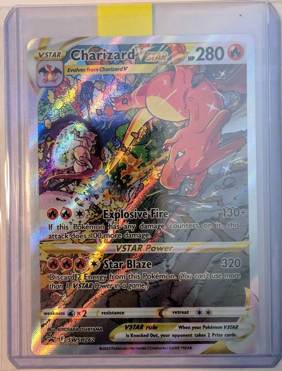 Pokémon – Charizard V-Star-SWSH262 (Neu (gemäss Beschreibung)) in ...