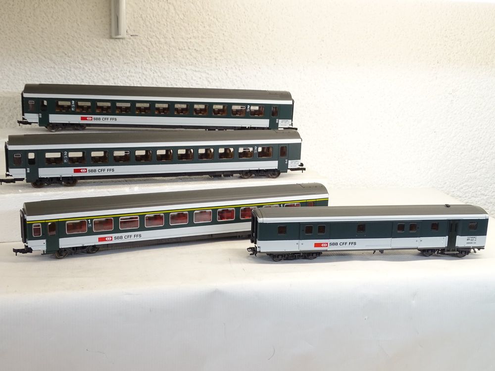 Roco SBB/CFF Personenwagenzug /Gepäckwagen, H0,GS/DC (Gebraucht) in Wohlen AG für CHF 65 – mit ...