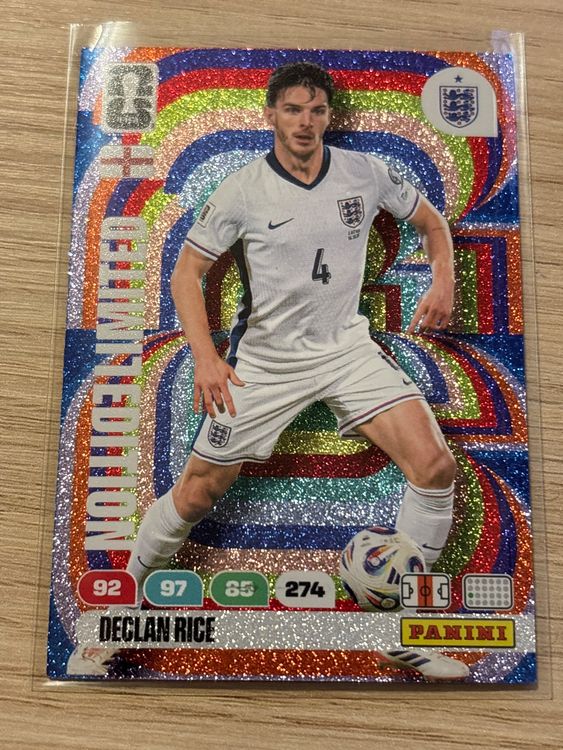 Panini FIFA World Cup 2026 Limited Edition Declan Rice (Neu (gemäss ...