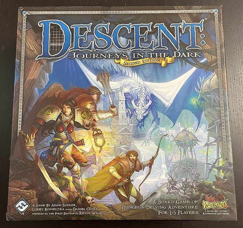 Descent - Journeys in the Dark (Brettspiel / Rollenspiel) (Gebraucht) in St. Gallen für CHF 100 ...