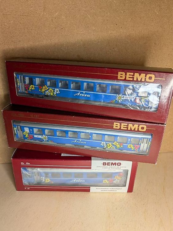Bemo RhB Arosa Zug (Gebraucht) in Mönthal für CHF 120 – nur Abholung auf Ricardo kaufen