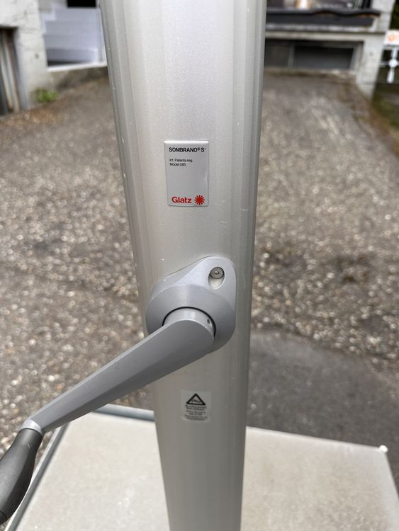 Glatz Schirm Sombrano S+ 300 mit Sockel oder ohne (Gebraucht) in Luzern ...