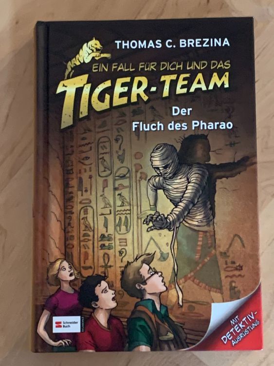 Tiger-Team - Der Fluch des Pharao Band 6 - Thomas C. Brezina | Acheter ...