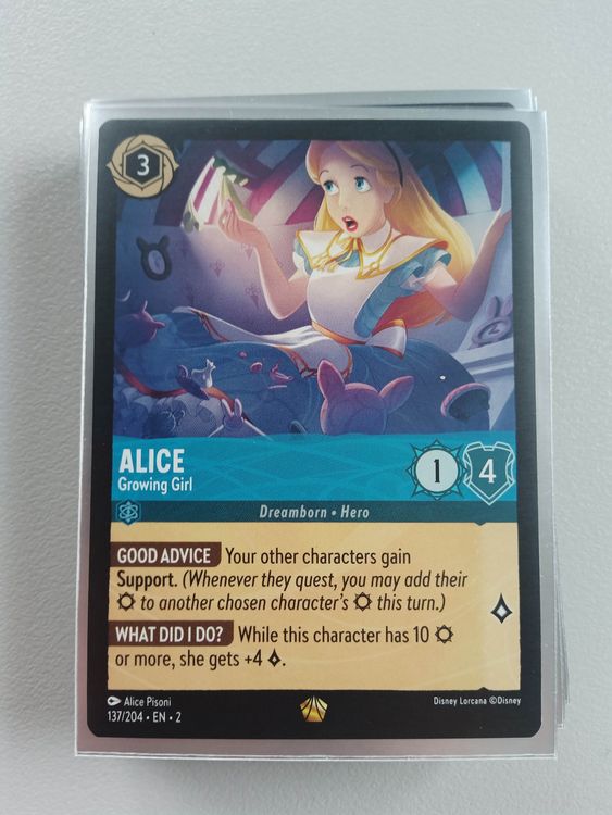 Alice Legendary - Lorcana Disney Floodborn ENGLISCH (Gebraucht) in für ...