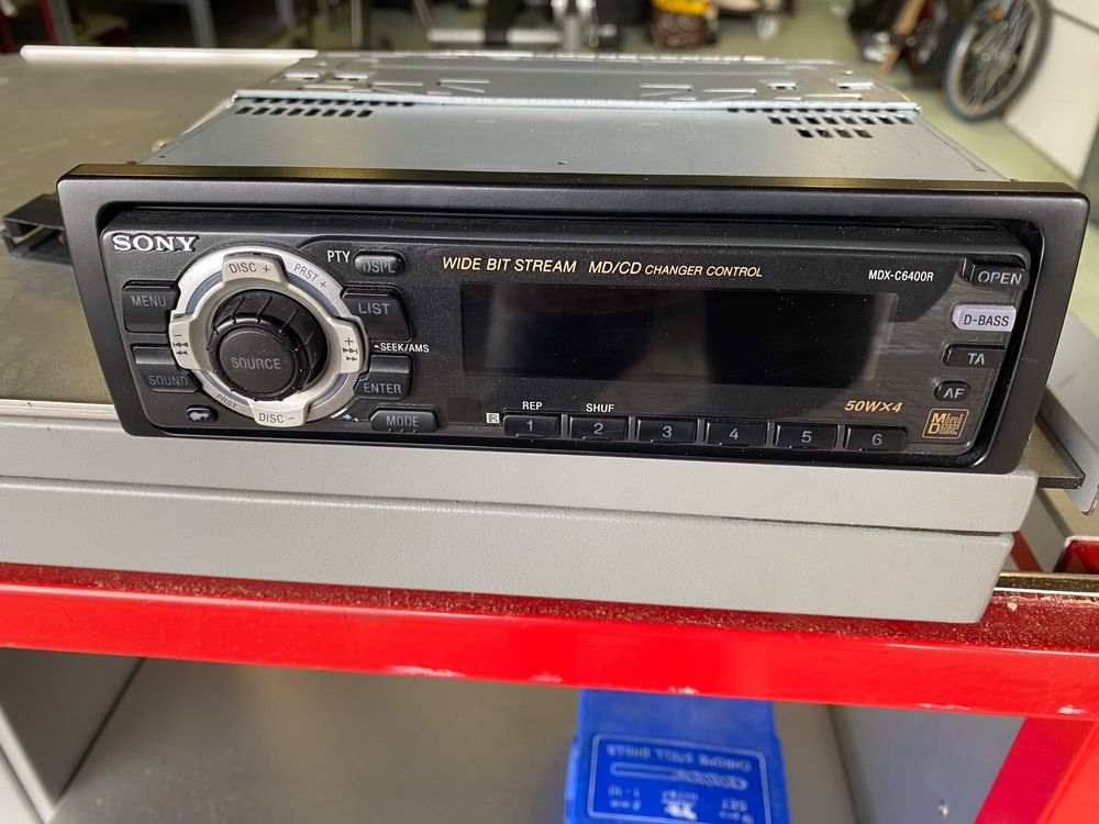 SONY Minidisc Autoradio (Gebraucht) in Gebenstorf für CHF 62 – mit ...
