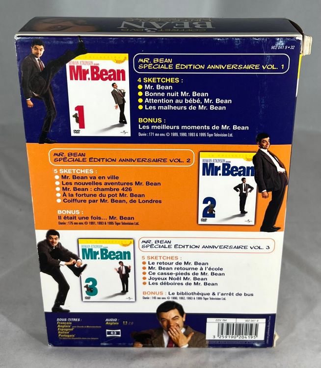 Mr. Bean - Collection [3 DVDs] (D'occasion) à Biel/Bienne pour CHF 9 ...