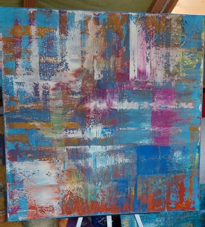 Gemälde Rakel von mir selbstgemalt 80×80 | Kaufen auf Ricardo