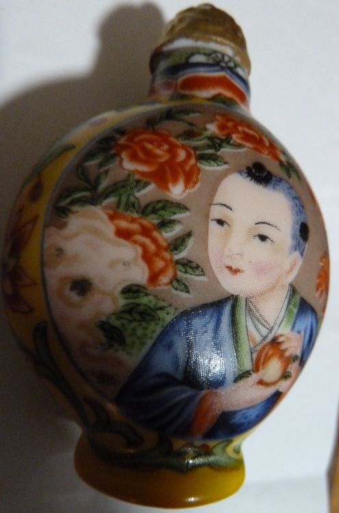 SEHR SCHÖNER PERFUME FLACON,--7 CM x 5 CM,-BESTE QUALITÄT (Gebraucht ...