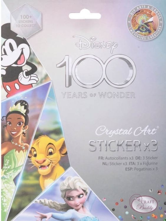 Disney 100 Crystal Art Sticker - Merida (Neu und originalverpackt) in ...