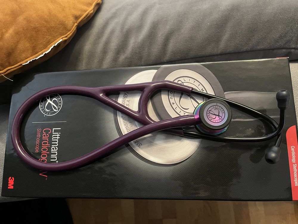 Littmann Stethoskop Cardiology IV Purple Rainbow Finish (Neu (gemäss ...