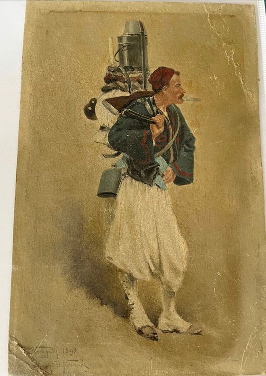 1893 signiertes Gemälde von T. Veraguth | Kaufen auf Ricardo