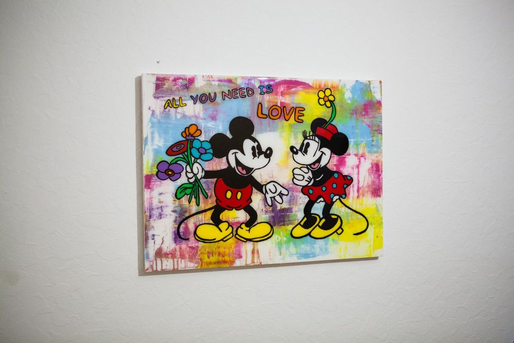 Gemälde, Pop Art, Street Art, 3D Art, Unikat, Mickey Mouse (Neu und originalverpackt) in köln ...