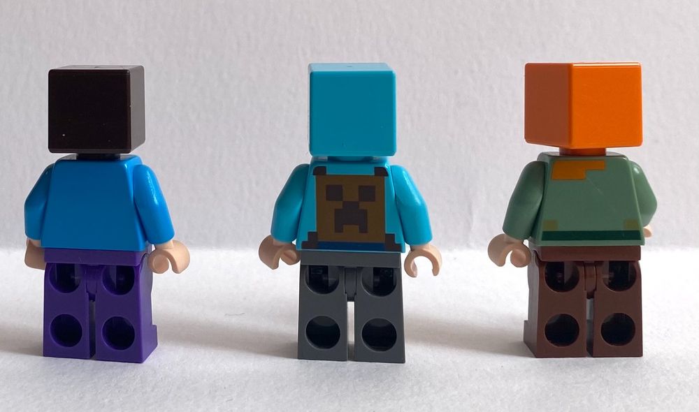 Lego Minecraft Minifigur- Alex, Steve & Dragon Slayer | Kaufen auf Ricardo