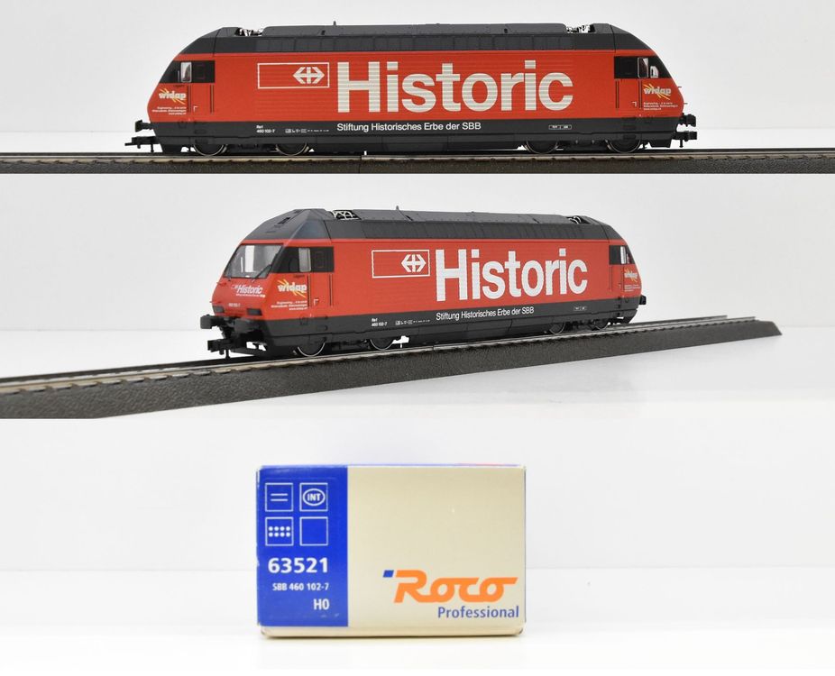 Roco 63521 E-Lok Historic 460 SBB H0 GS Digital mit OVP (Gebraucht) in ...