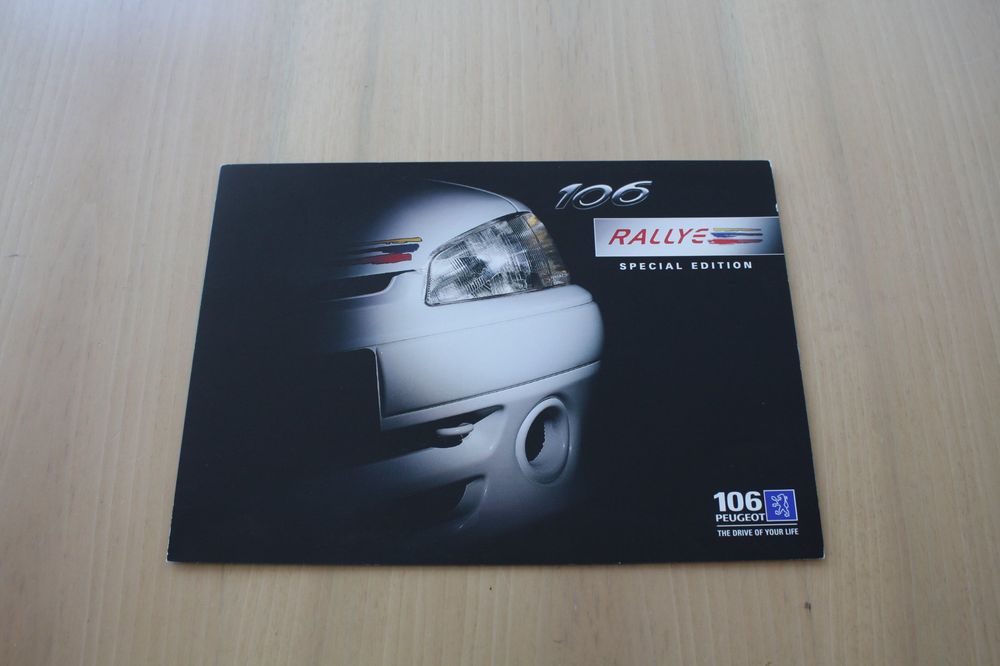 Peugeot 106 Rallye Prospekt Sondermodell 10/1997 (Gebraucht) in Wikon ...