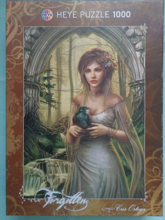 Puzzle 1000 Teile HEYE, FORGOTTEN, Cris Ortega CROW (Gebraucht) in Le ...