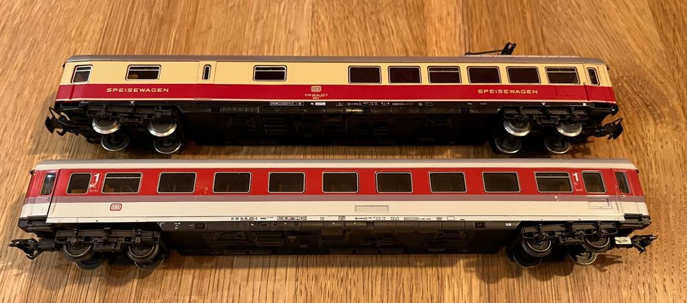 Märklin 4153 Speisewagen 4285 IC-Abteilwagen H0 | Kaufen auf Ricardo