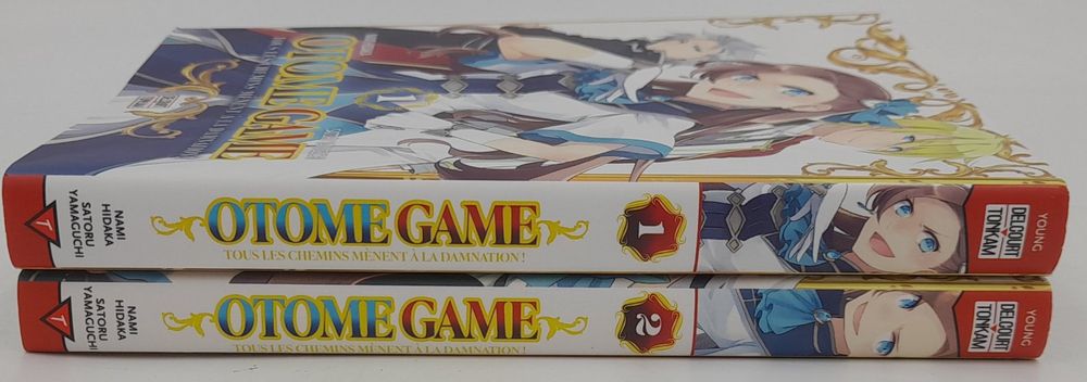 Manga Otome Game tomes 1 et 2 – Yamaguchi & Hidaka – Tonkam (D'occasion ...