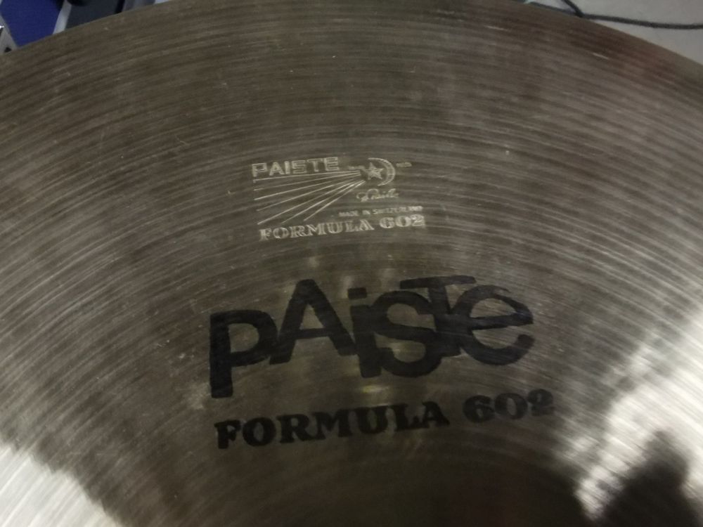 Paiste Formula 602 Hi-Hat Top 15” Vintage (Neu (gemäss Beschreibung ...